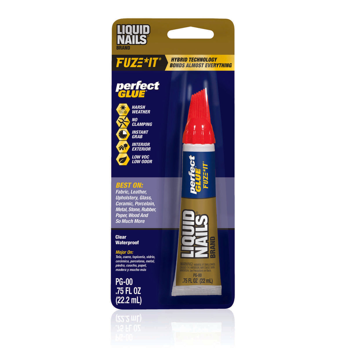 Liquid Nails Fuze-It High Strength Hybrid Adhesive Perfect Glue 0.75 o ...
