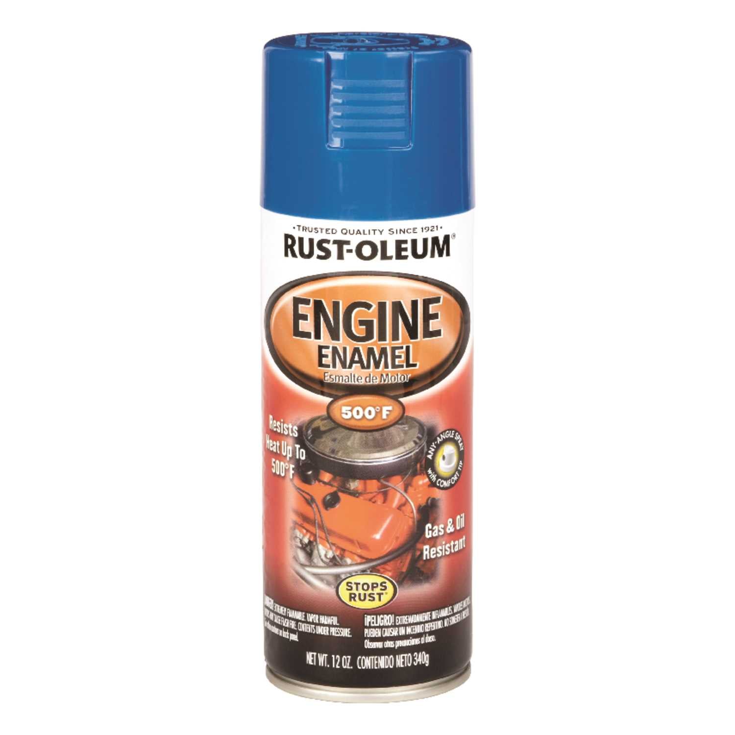 Rust Oleum Engine Enamel Rust Oleum Automotive 11 Oz. Gloss Aluminum