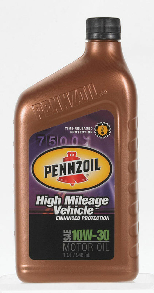 Sopus Products 1 qt Pennzoil High Mileage Vehicle Motor Oil – Hi-Pro ...