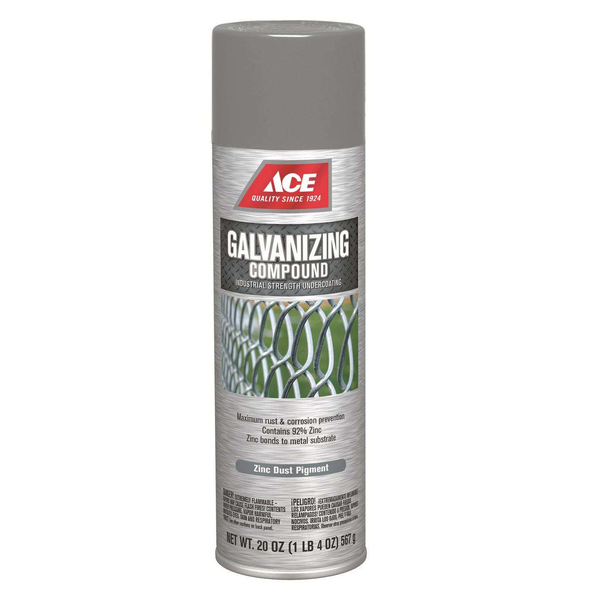 Ace Gray Cold Galvanizing Compound Spray 20 oz – Hi-Pro Ace Supercentre